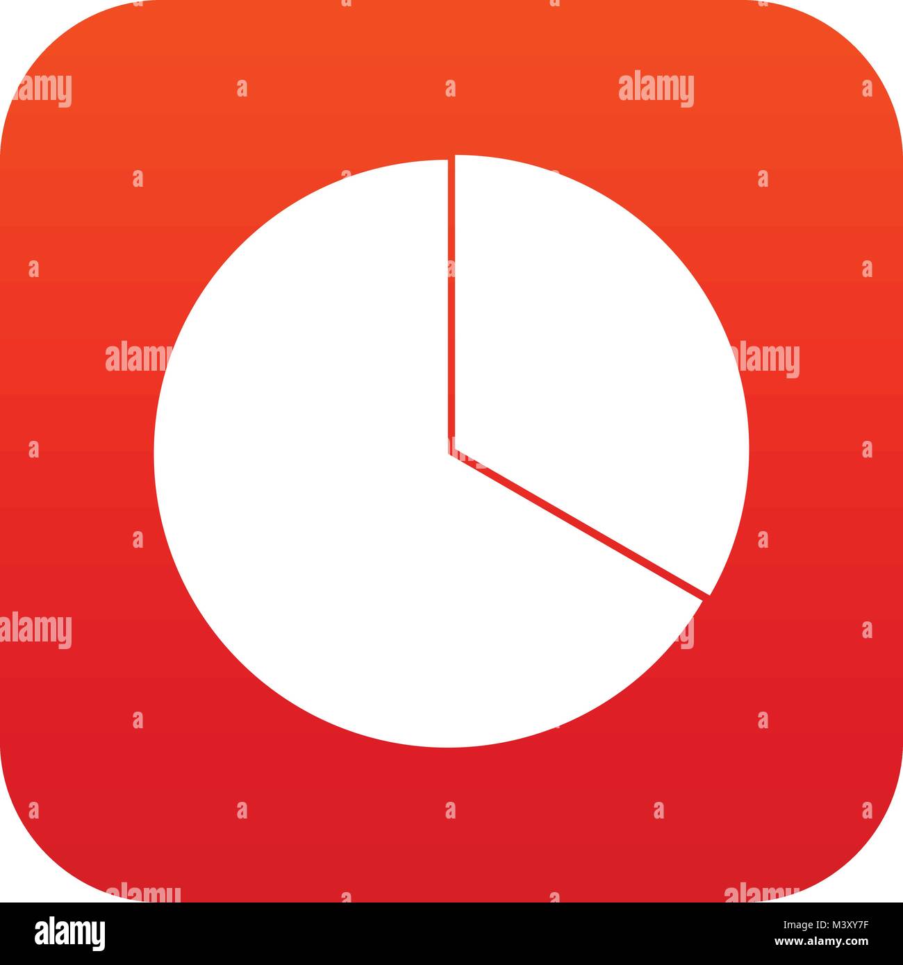 Circle chart infographic icon digital red Stock Vector Image & Art - Alamy