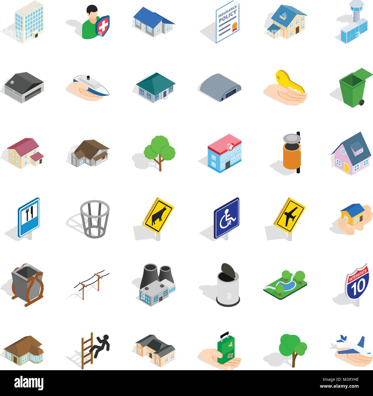 City hall and power Stock Vector Images - Alamy