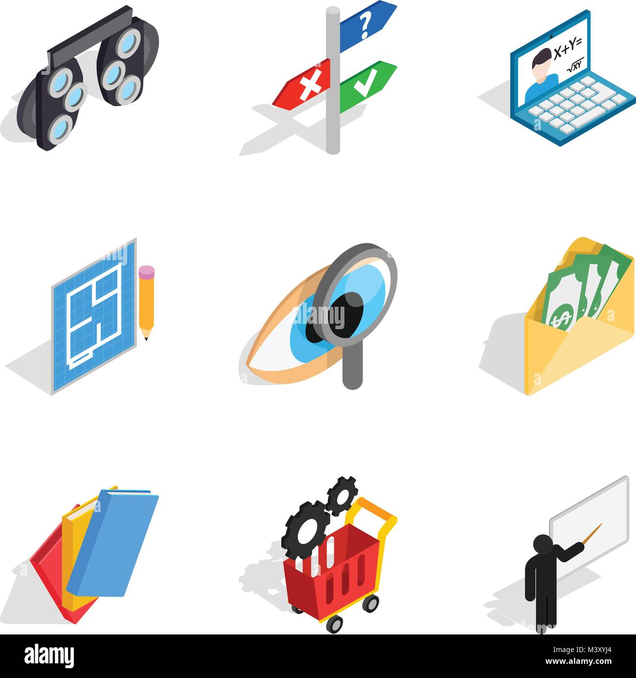 Human evolution icons set, isometric style Stock Vector Image & Art - Alamy