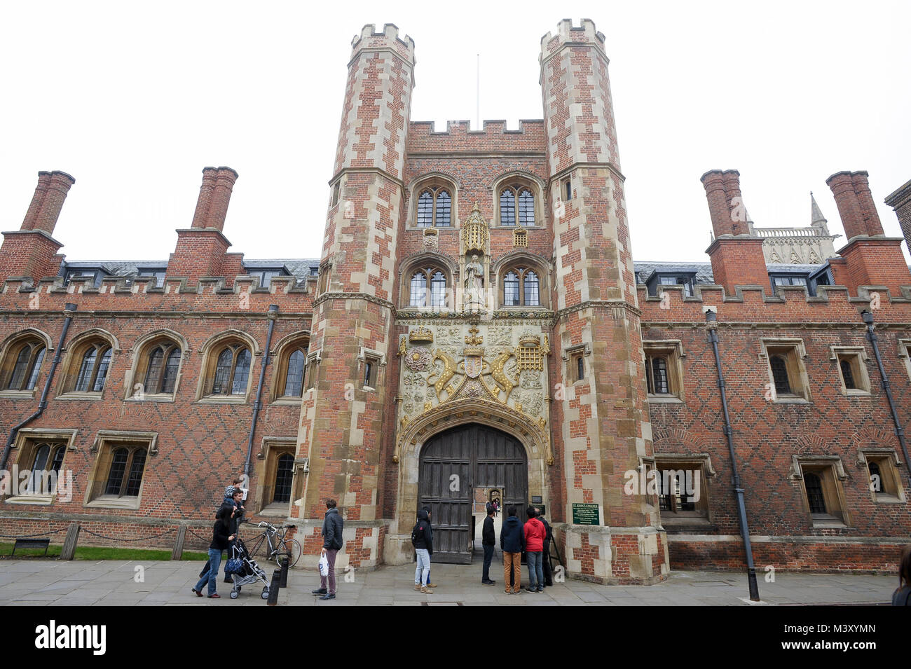 The Main Gate of St John's College founded in 1511, University of ...
