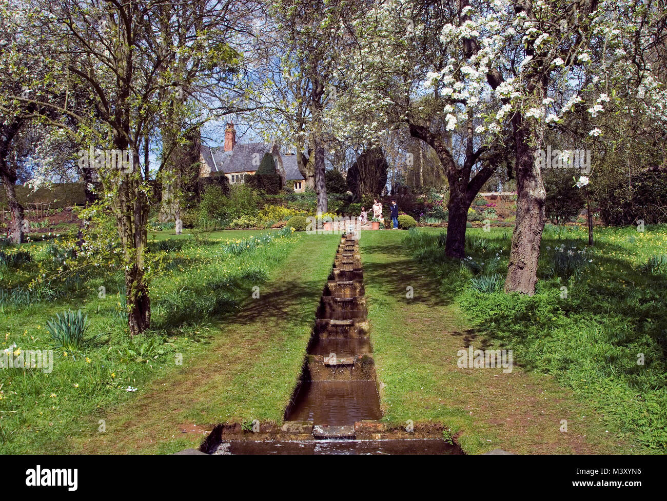 Water feature rill hi-res stock photography and images - Alamy
