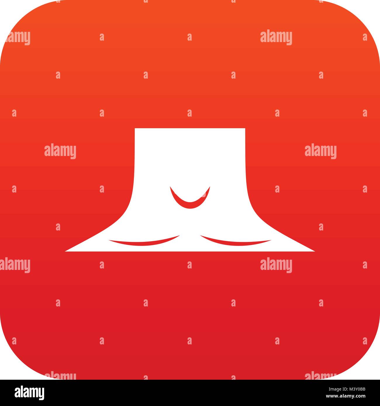 Human neck icon digital red Stock Vector Image & Art - Alamy