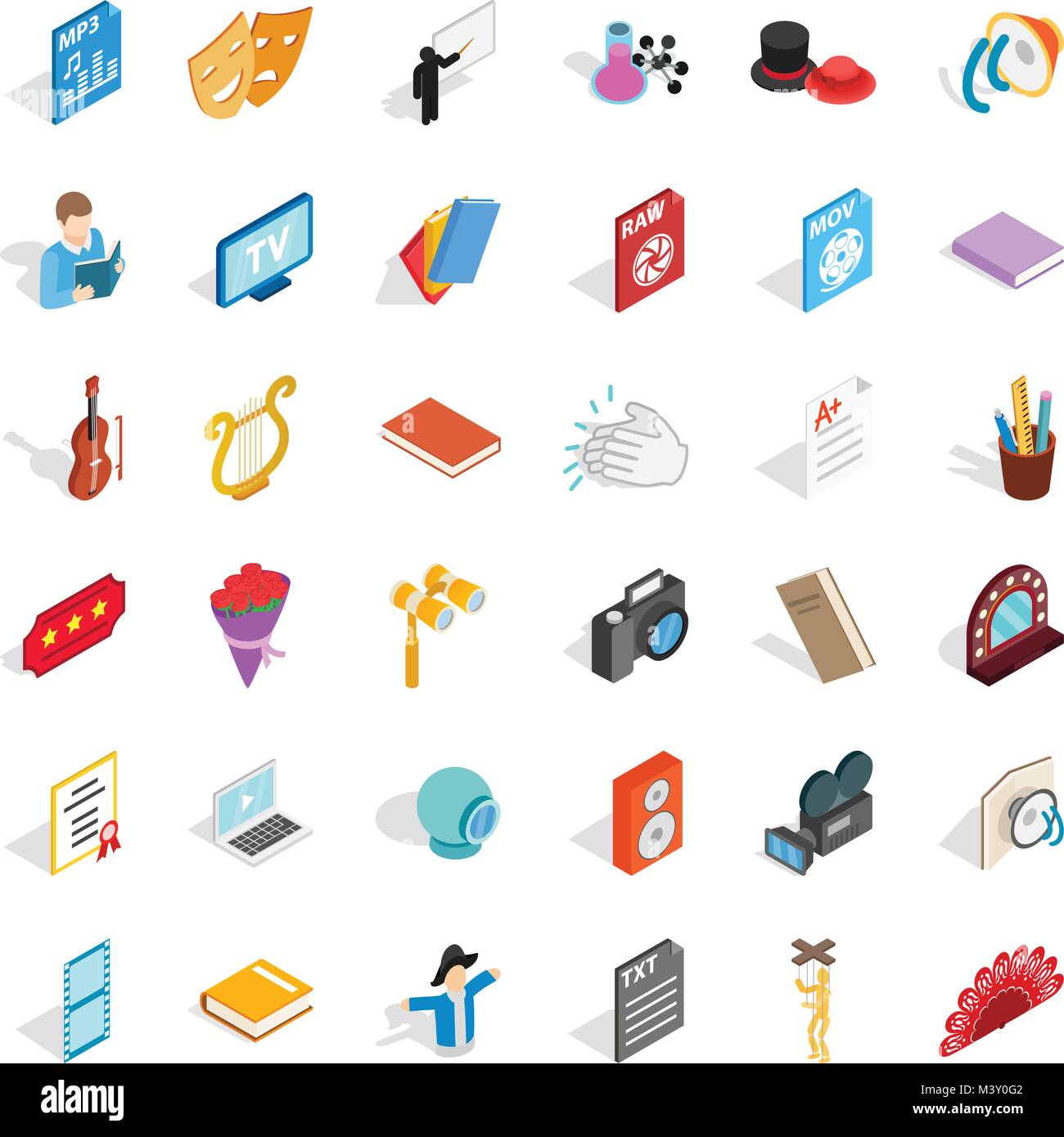 3d concert experience Stock Vector Images - Alamy