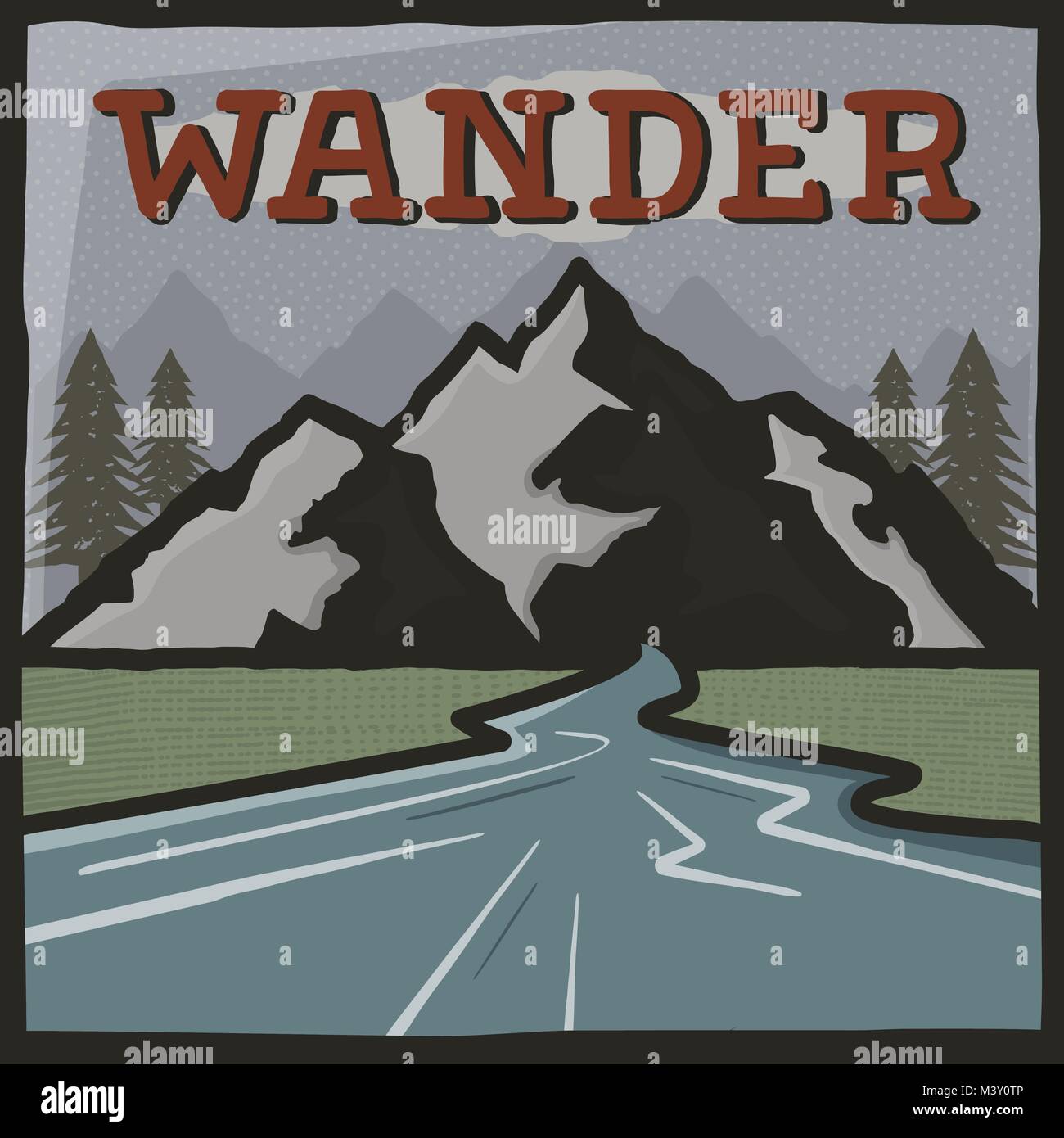 Home Décor Signs Wander Mountain Sign Wall Décor etna.com.pe