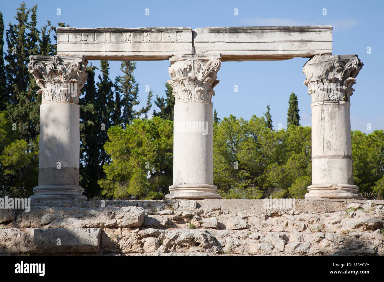 Corinth Temple High Resolution Stock Photography and Images - Alamy