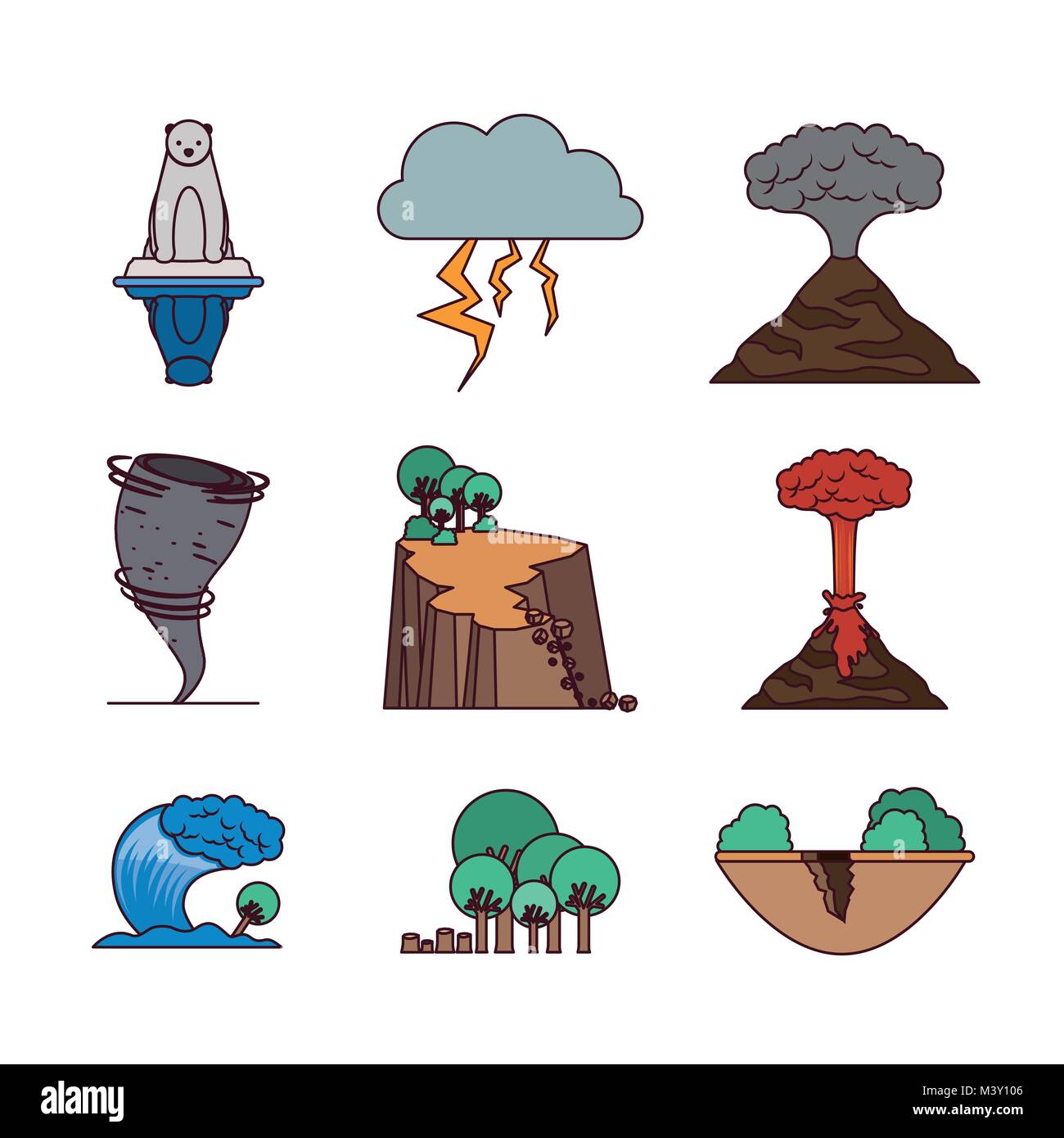 climate change set icons Stock Vector Image & Art - Alamy climate change set icons Stock Vector Image & Art - Alamy