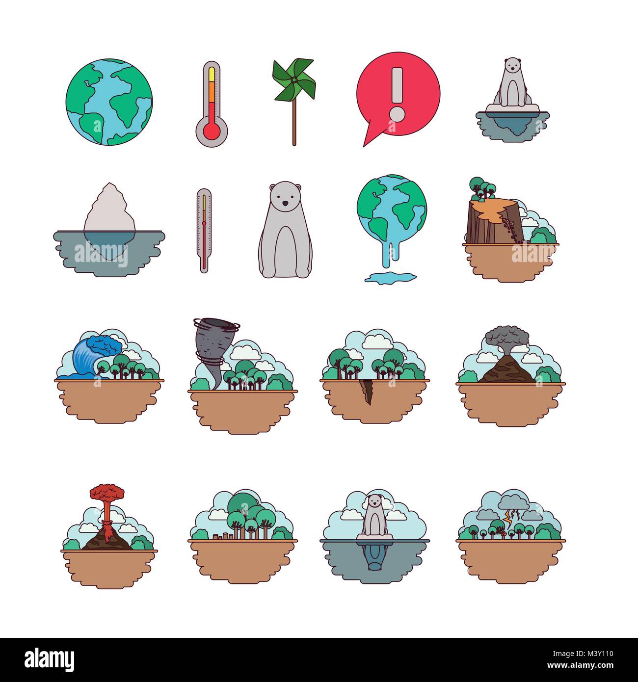 climate change set icons Stock Vector Image & Art - Alamy climate change set icons Stock Vector Image & Art - Alamy