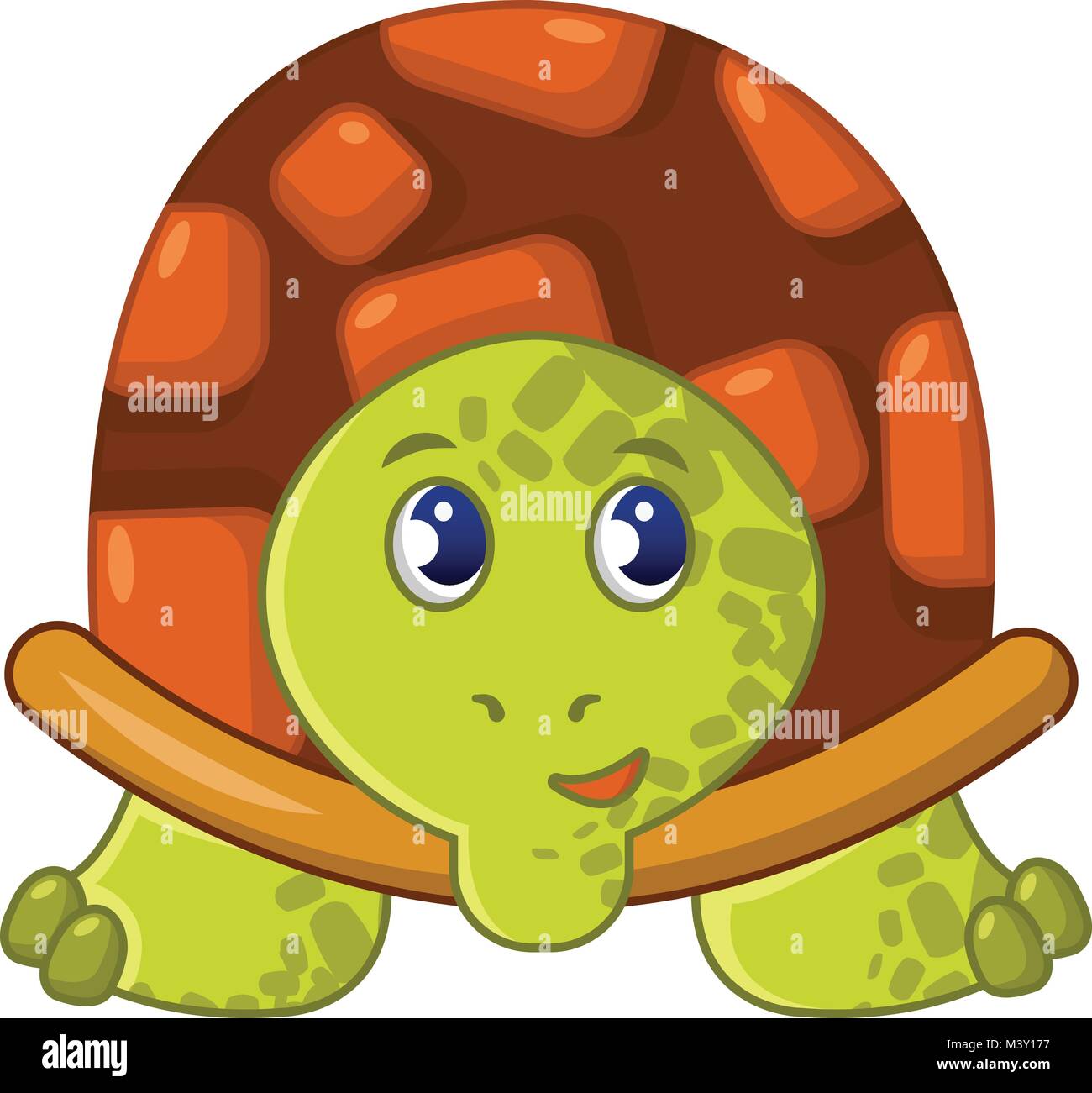 Cheerful turtle icon, cartoon style Stock Vector Image & Art - Alamy