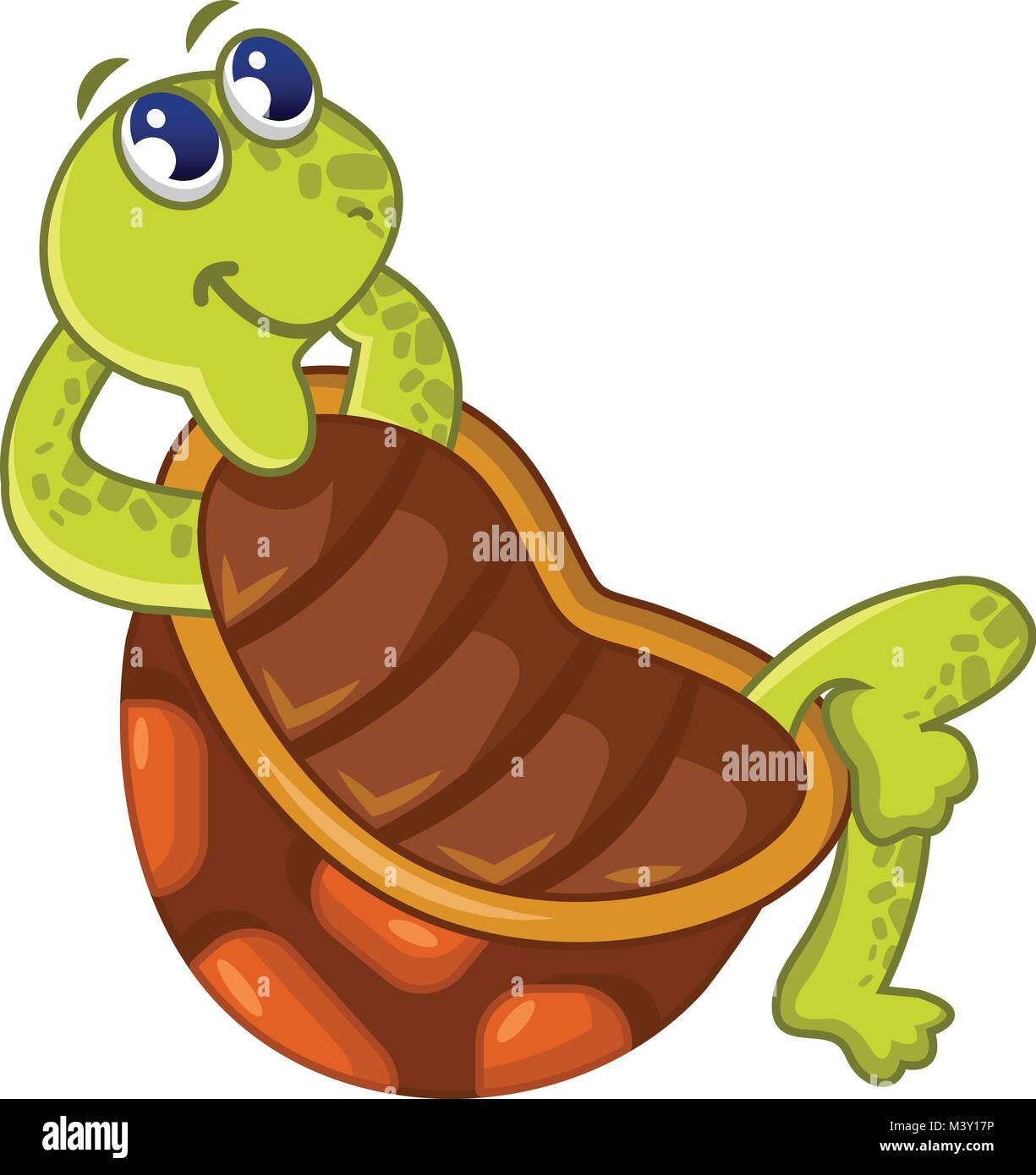 Sitting turtle icon, cartoon style Stock Vector Image & Art - Alamy