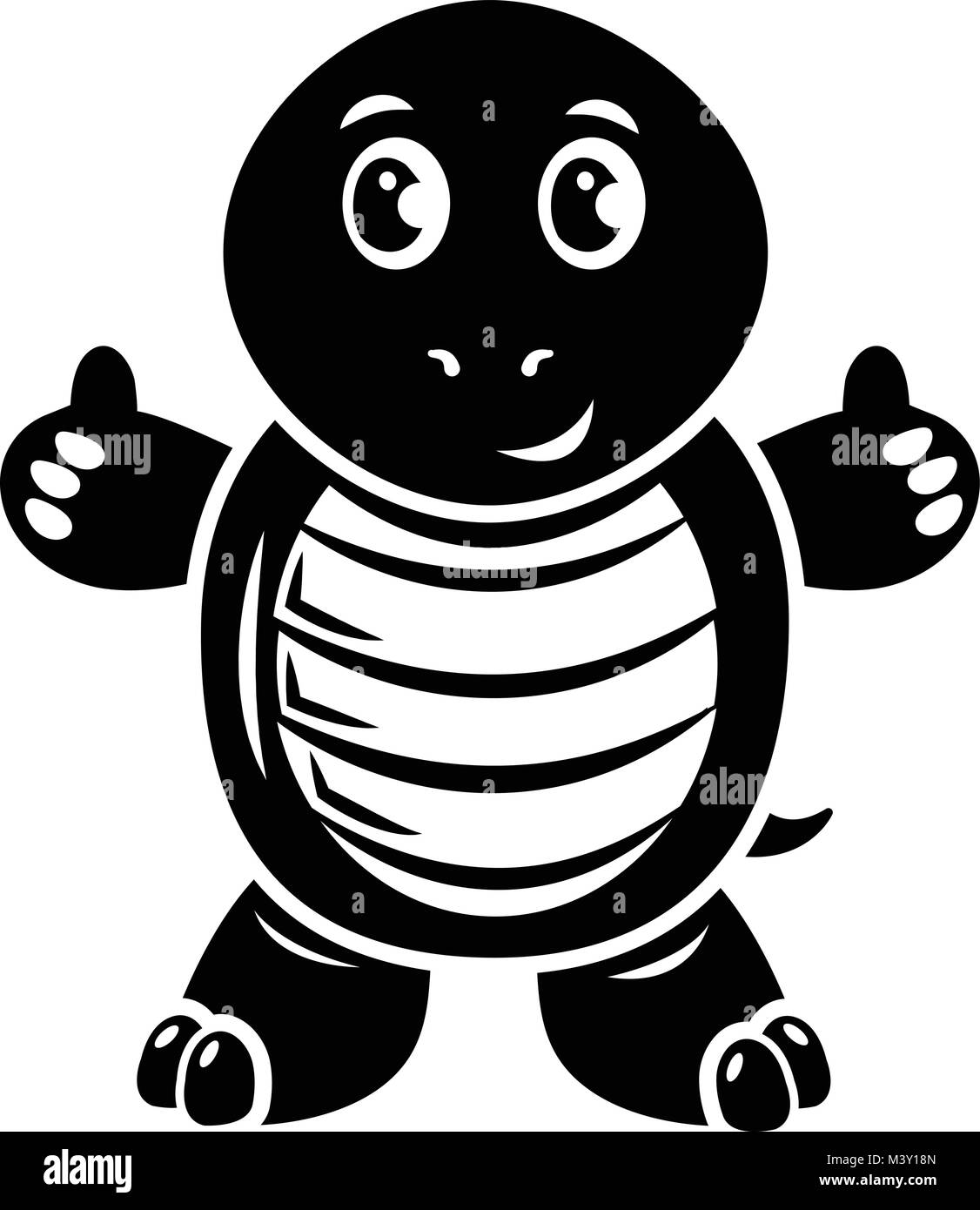 Sea turtle icon, simple style Stock Vector Image & Art - Alamy