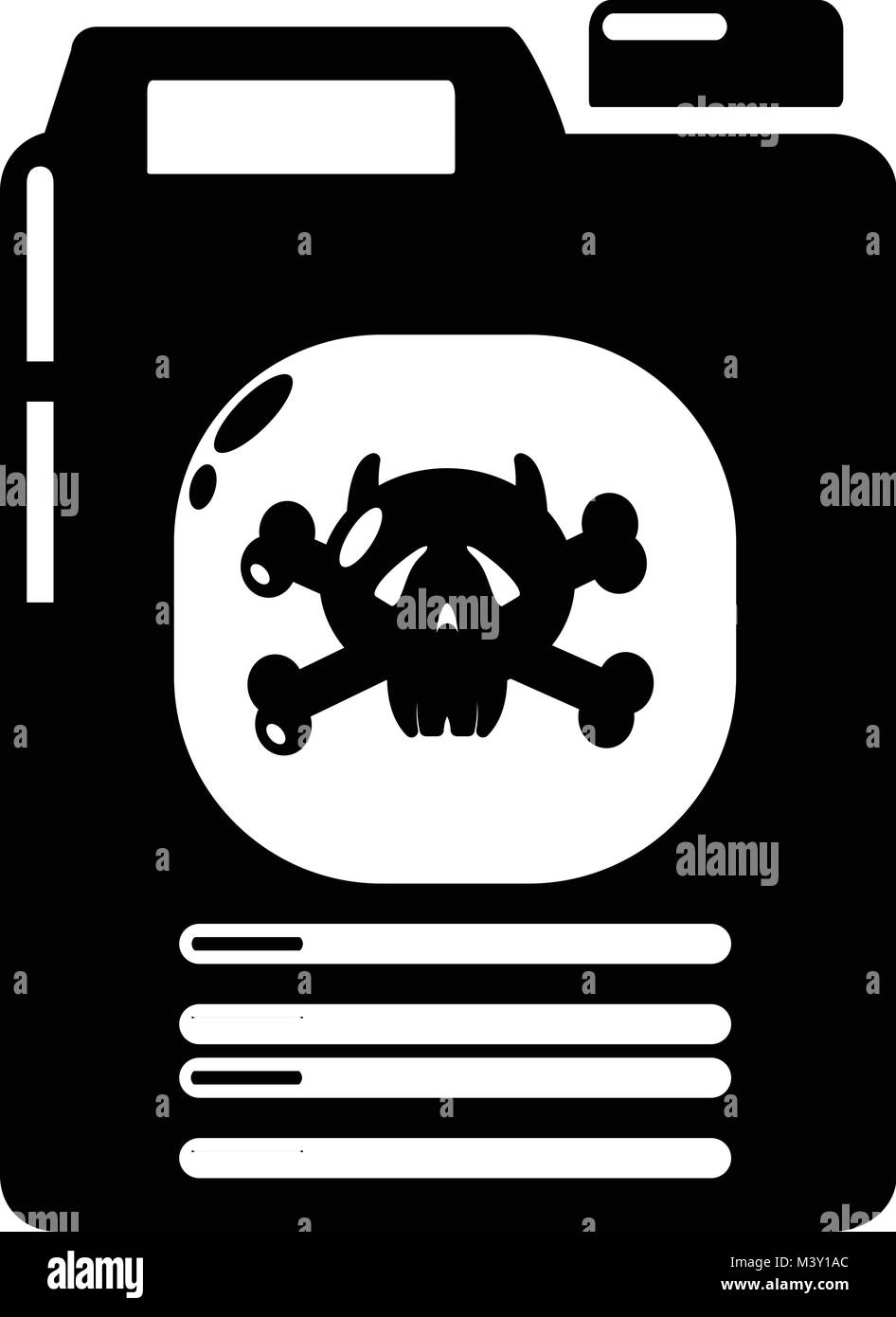 Canister Icon Simple Style Stock Vector Image And Art Alamy