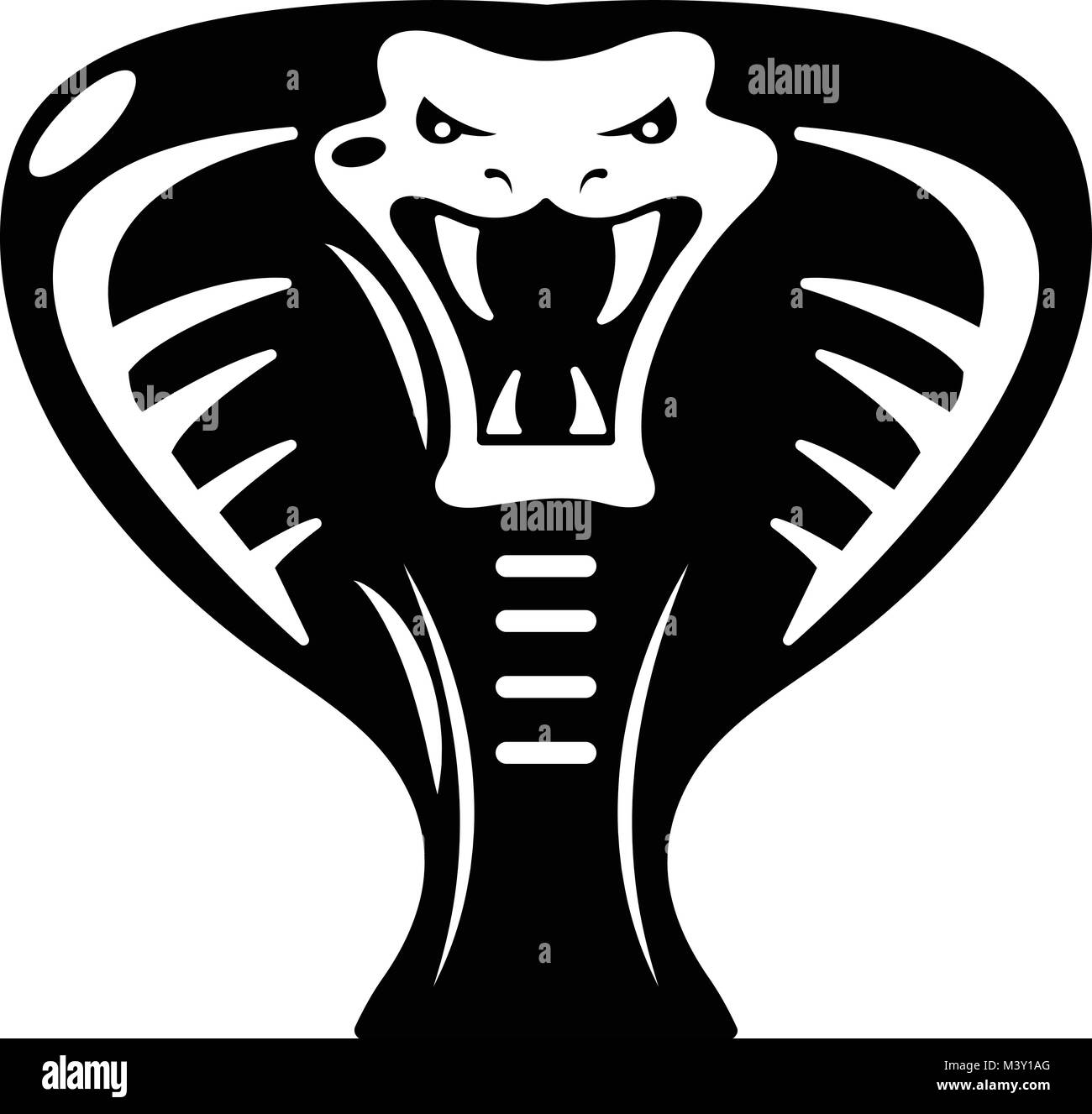 Snake icon, simple style Stock Vector Image & Art - Alamy