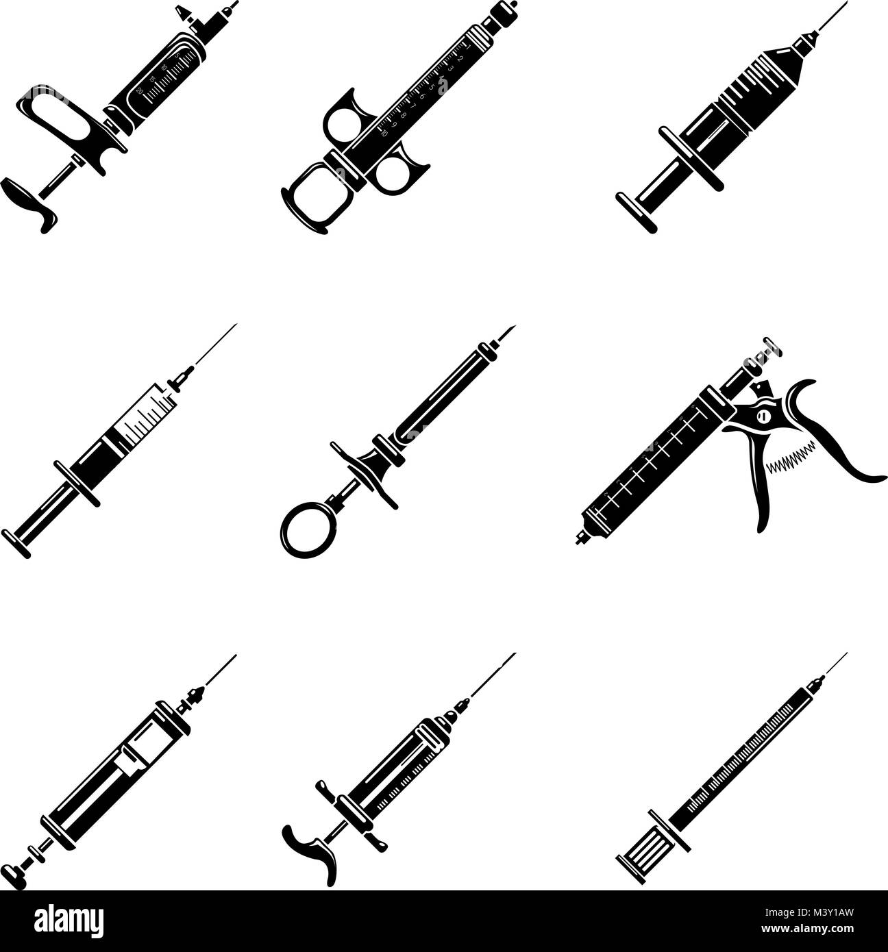 Intramuscular injection Stock Vector Images - Alamy