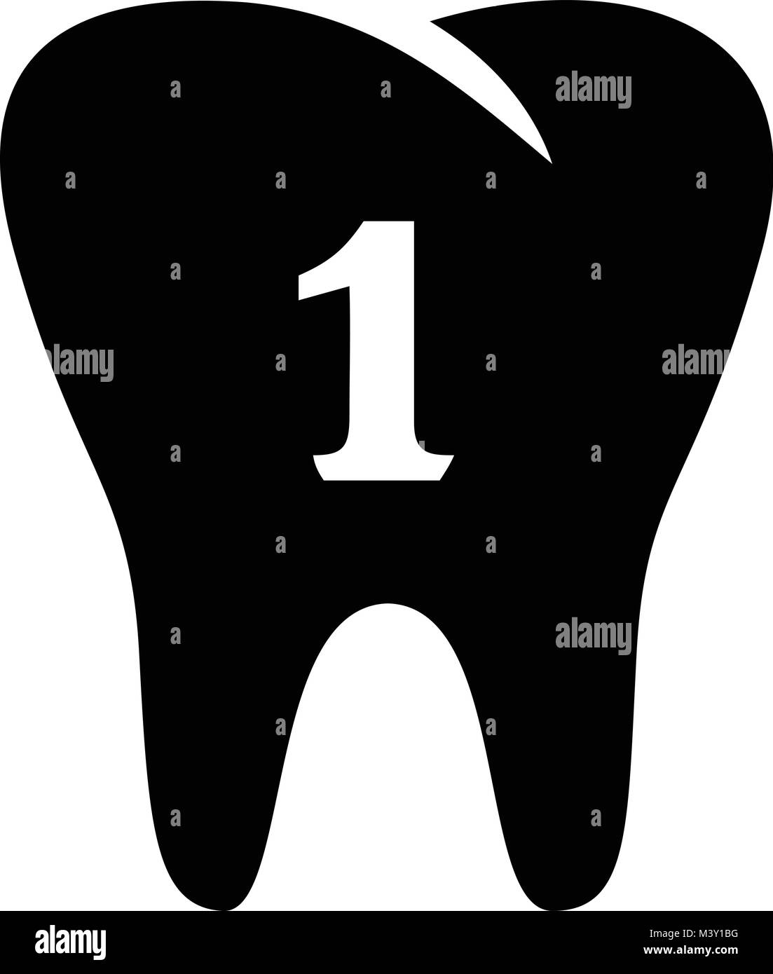 First tooth icon, simple style Stock Vector Image & Art - Alamy