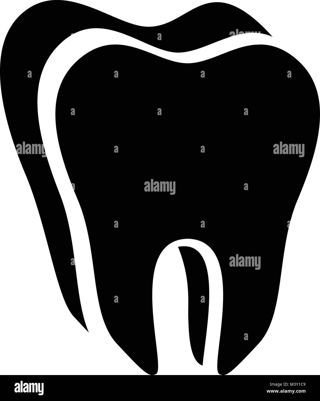 Canine tooth icon, simple style Stock Vector Image & Art - Alamy
