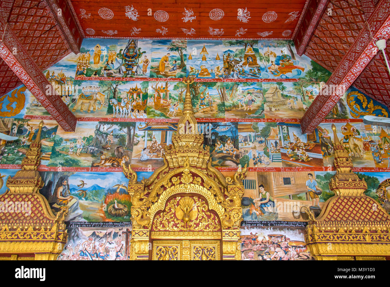 Buddhist Temple Painting