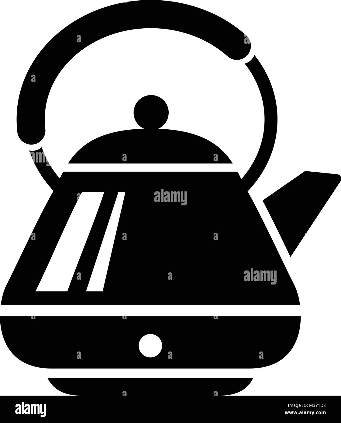 Big kettle icon, simple style Stock Vector Image & Art - Alamy