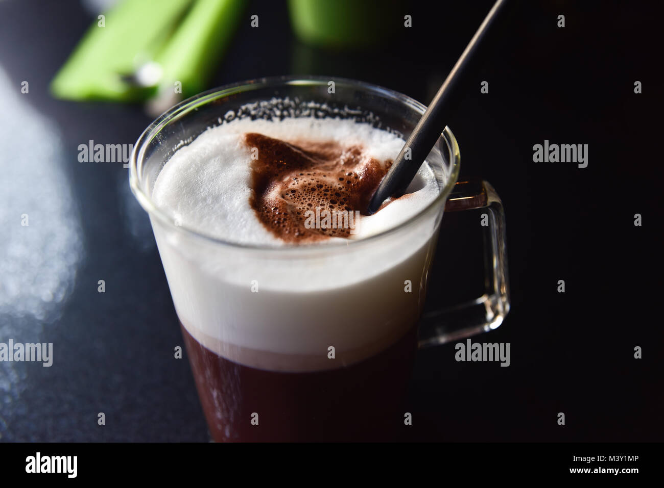 Cold or ice coffee, restaurant, cafe bar Stock Photo - Alamy