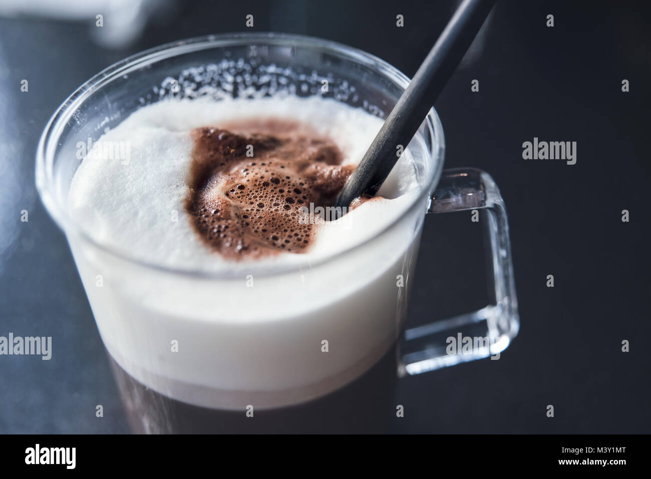 Cold or ice coffee, restaurant, cafe bar Stock Photo - Alamy