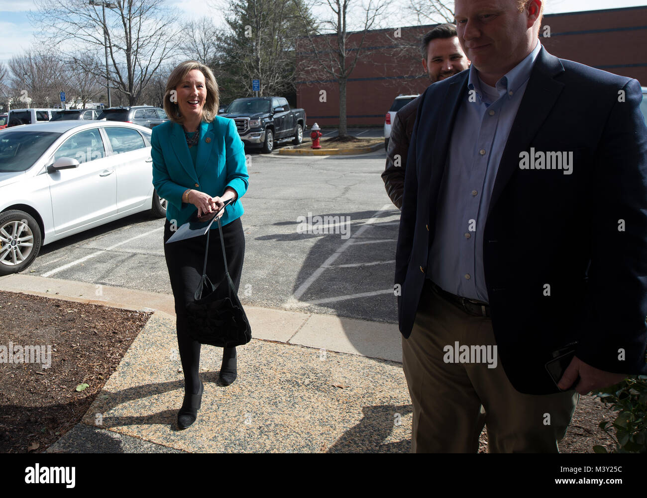 UNITED STATES: Feb. 12, 2018: Congresswoman Barbara Comstock, R-VA ...