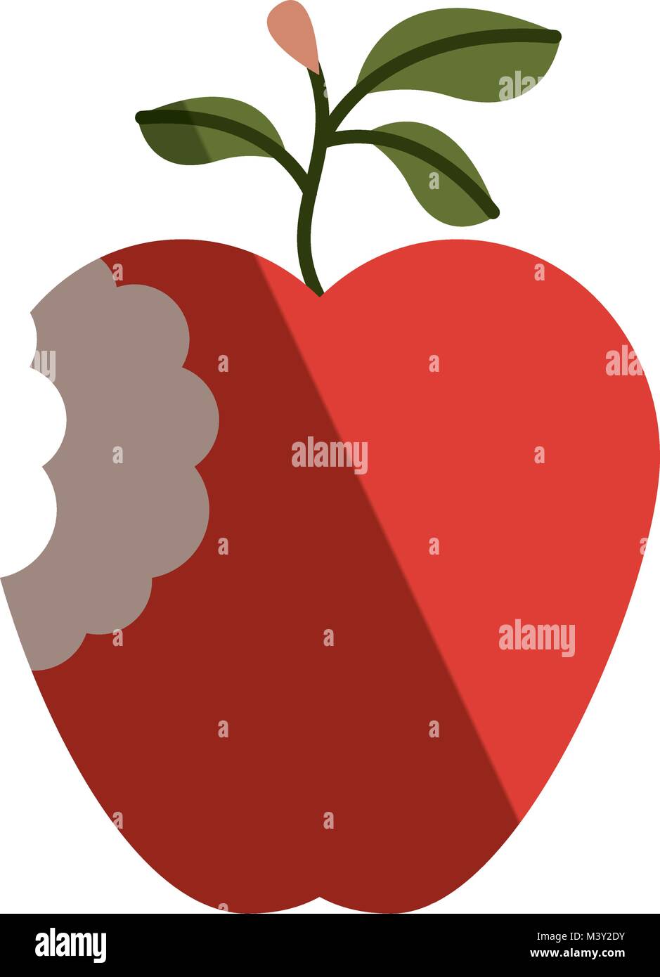 Apple Fruit Bite Icon