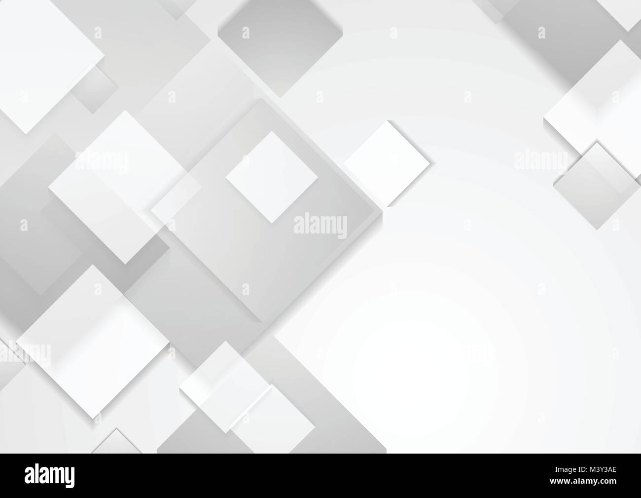 Light grey minimal paper squares hi-res stock photography and images ...