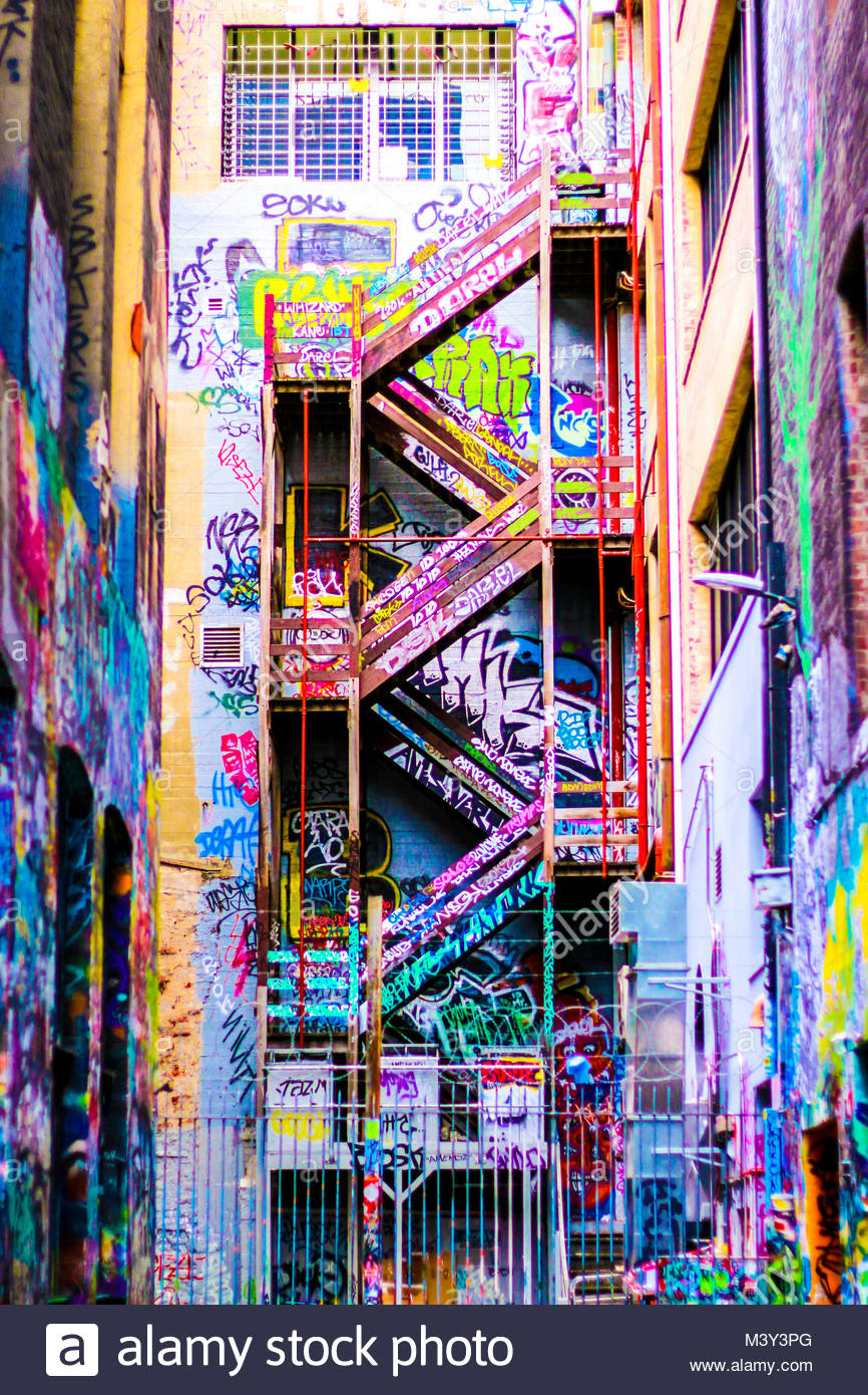 Colorful Building Melbourne Stock Photos & Colorful Building Melbourne ...