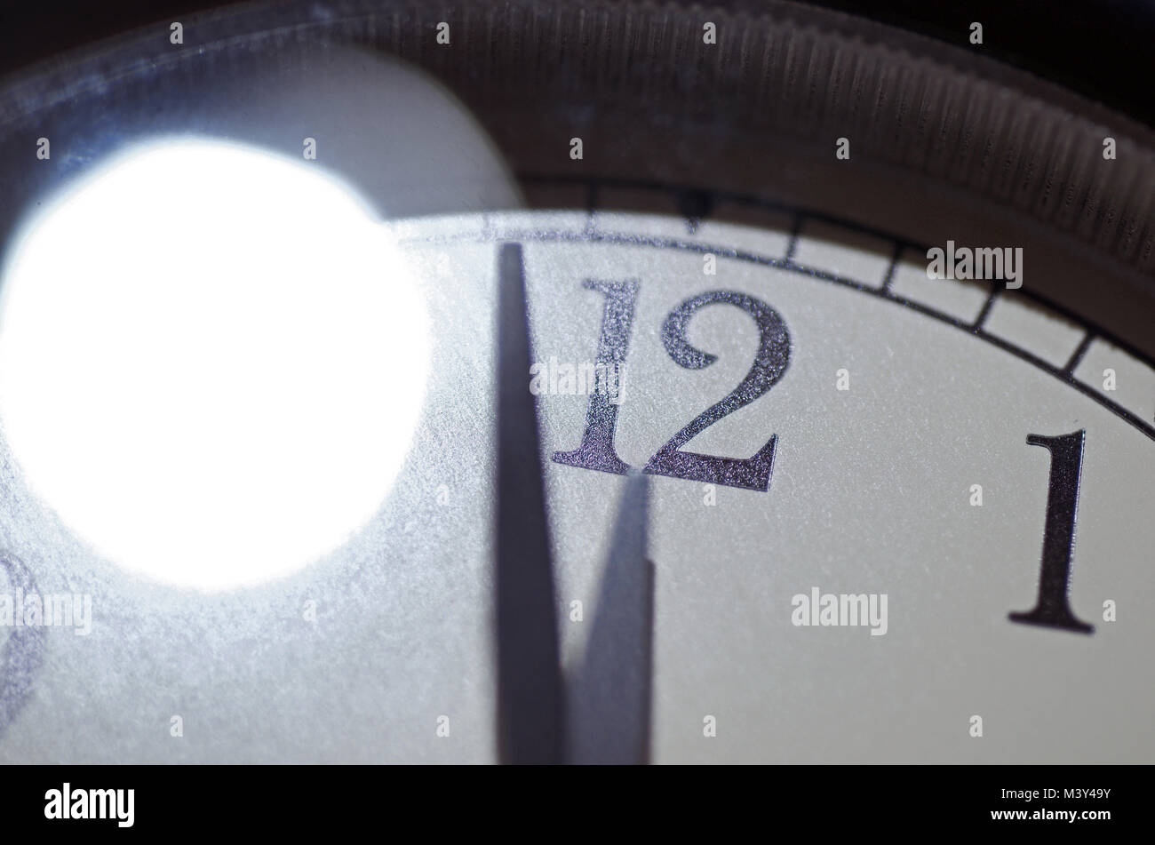 Doomsday clock hi-res stock photography and images - Alamy