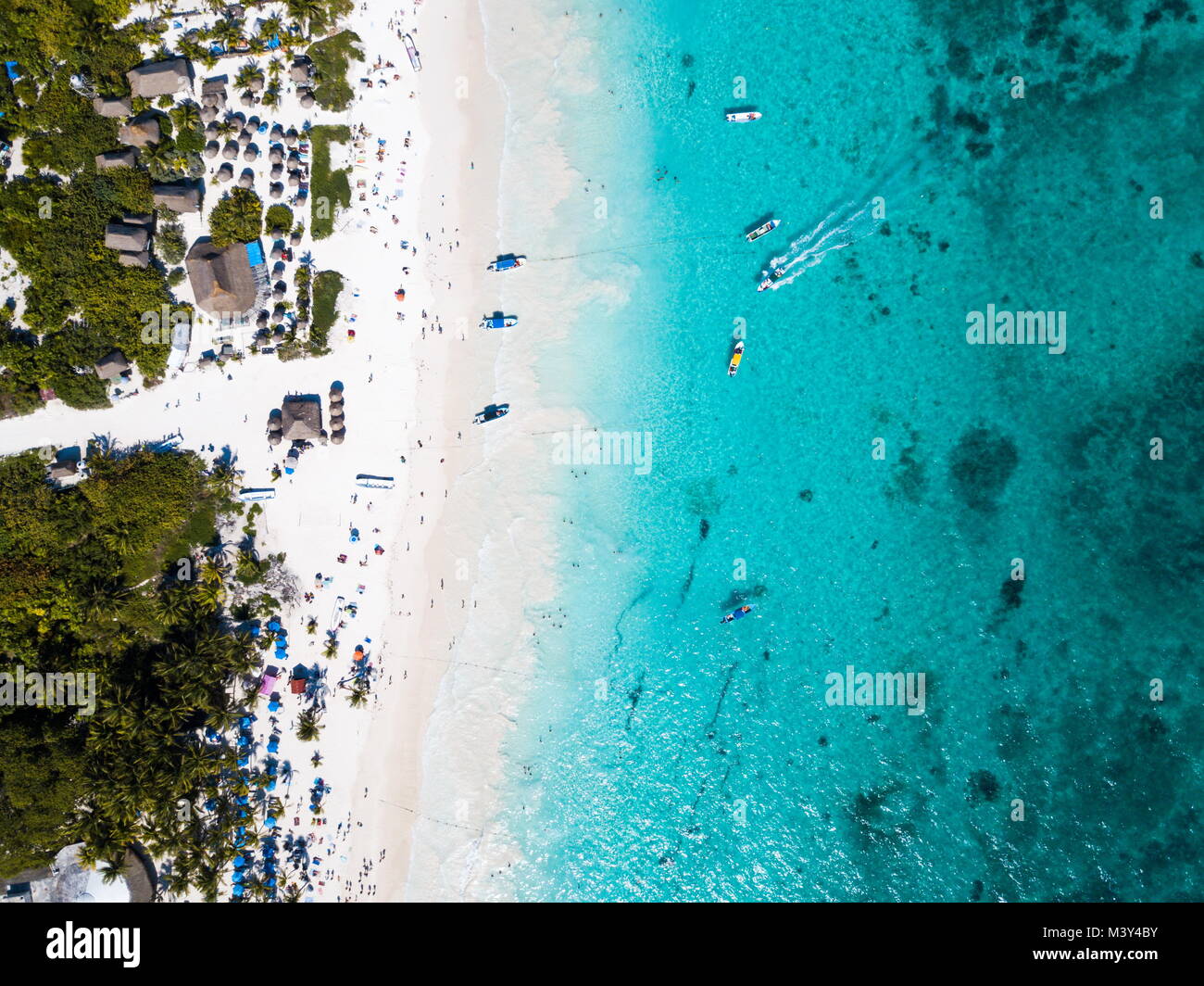 Paradise beach tulum, mexico hi-res stock photography and images - Alamy