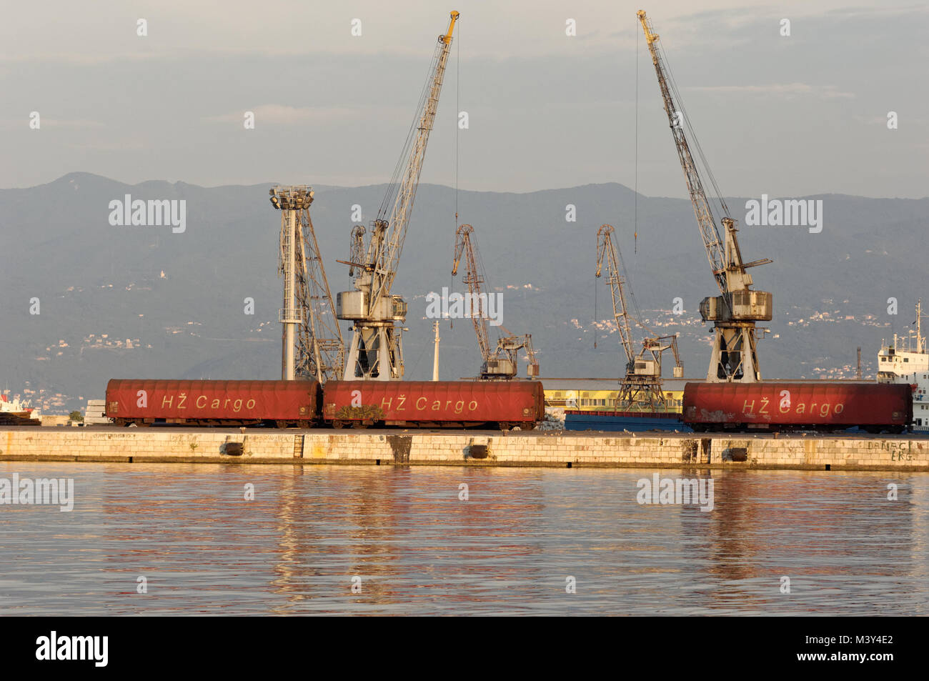Port of Rijeka, Croatia Stock Photo - Alamy