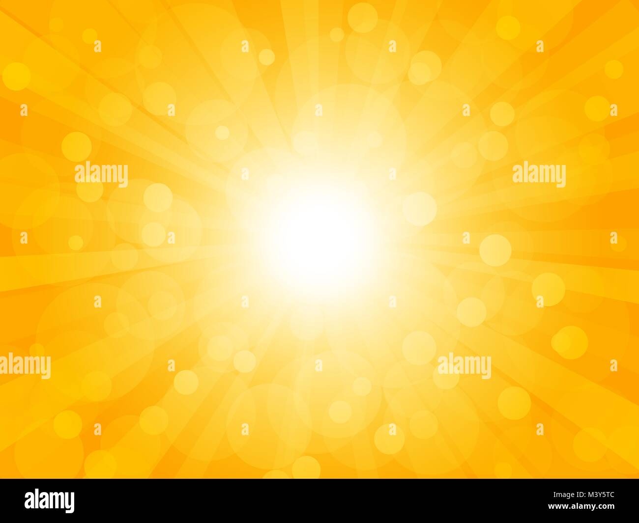 Summer brightly background with rays Stock Vector Image & Art - Alamy