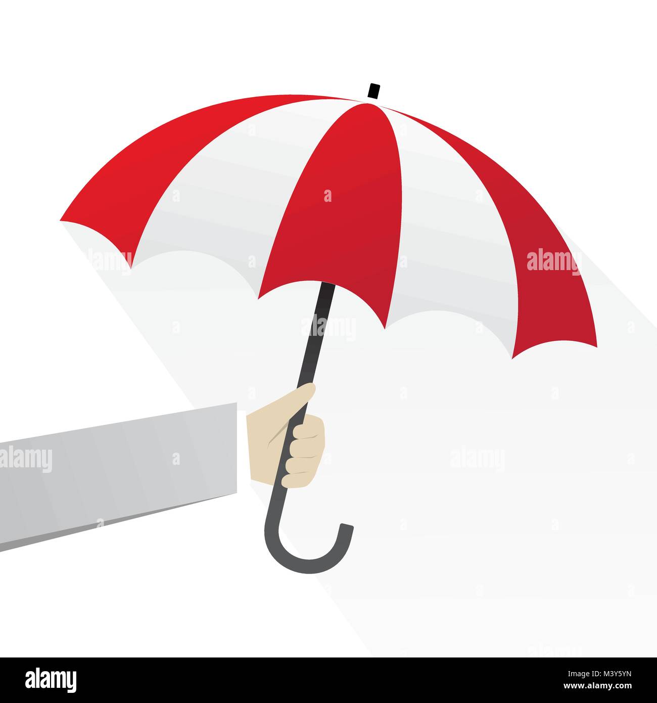 Umbrellas wet weather Cut Out Stock Images & Pictures - Alamy