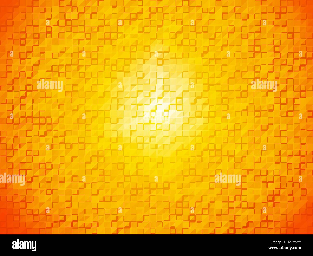 geometric yellow orange square pattern Stock Vector Image & Art - Alamy