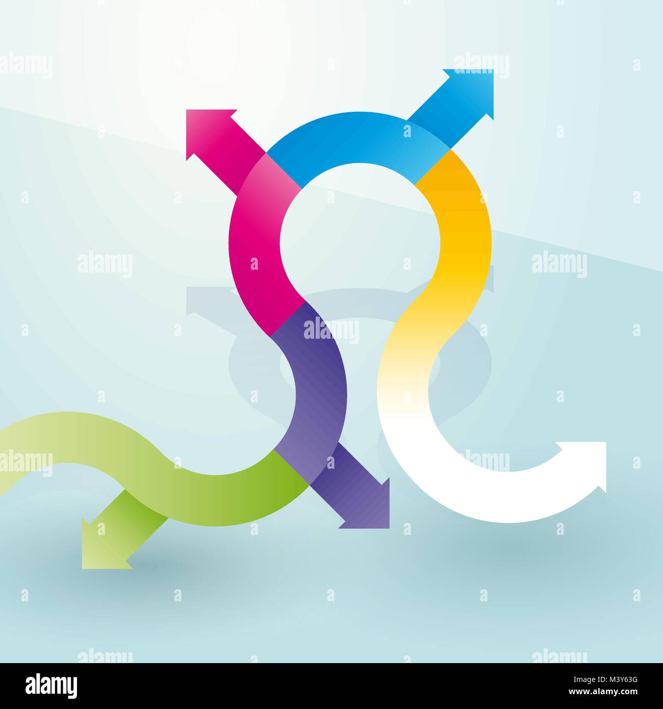 Curved steps Stock Vector Images - Alamy