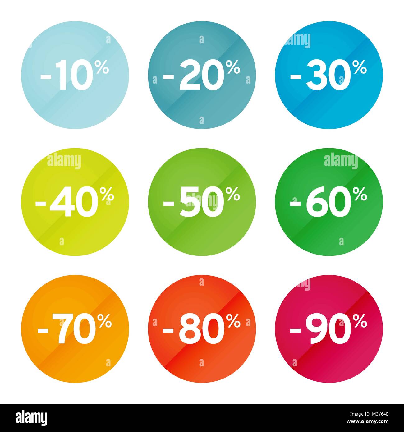 Sales stickers Stock Vector Images - Alamy