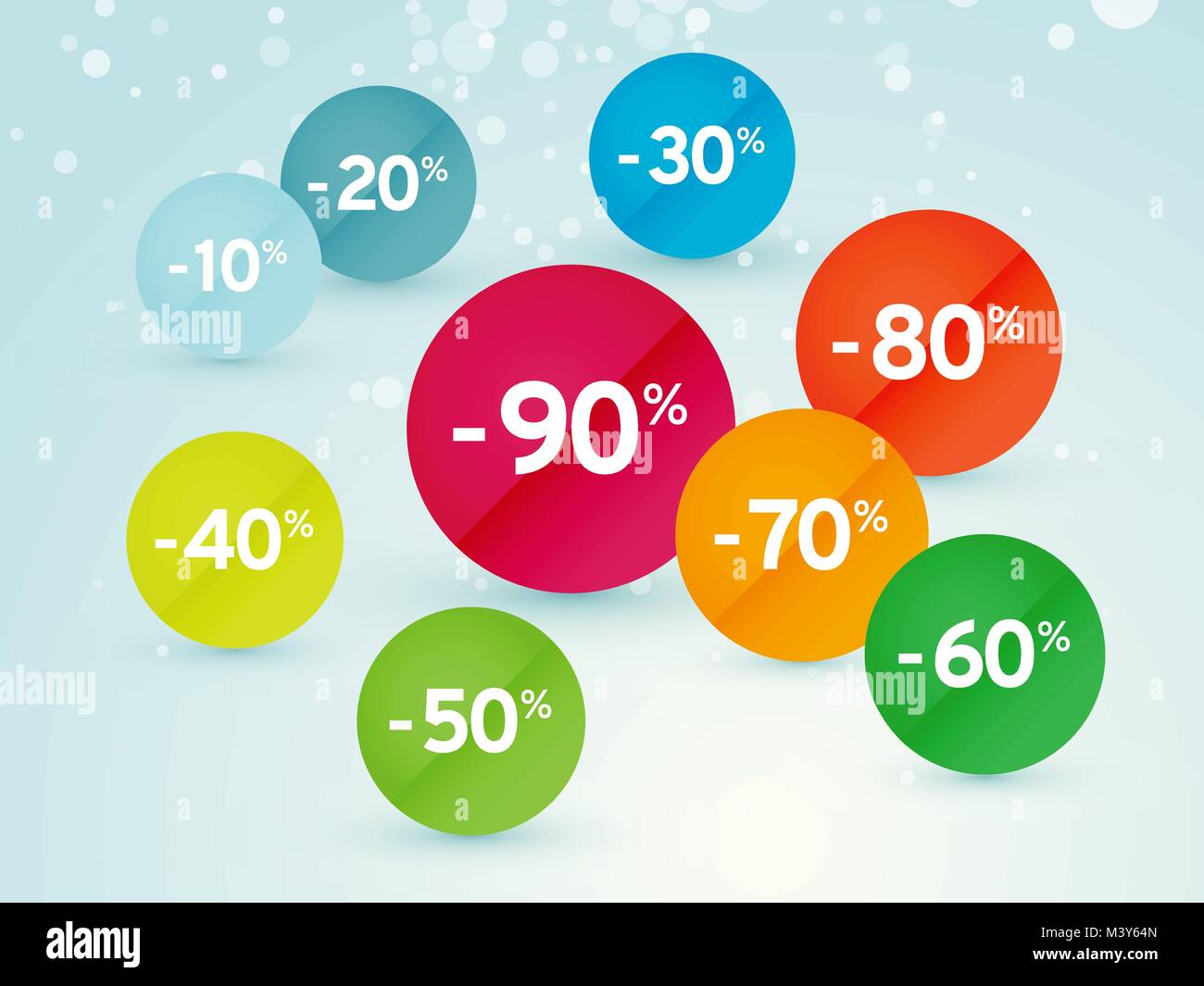 Button winter sale Stock Vector Images - Alamy