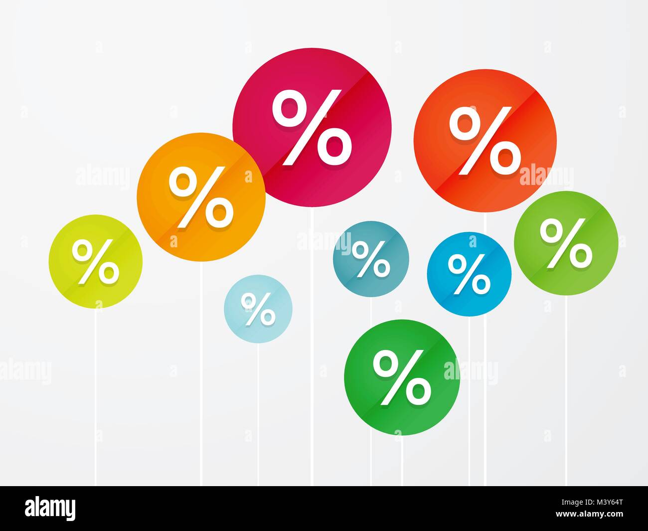 Interest rates vector vectors hi-res stock photography and images - Alamy