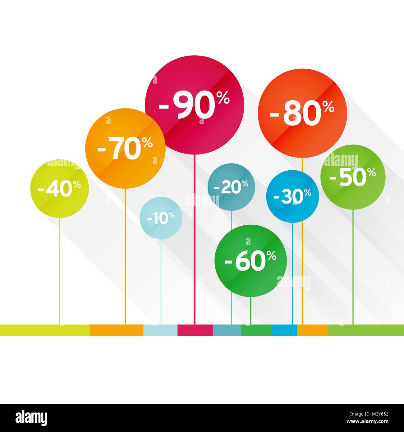 color symbol percent discounts icon Stock Vector Image & Art - Alamy