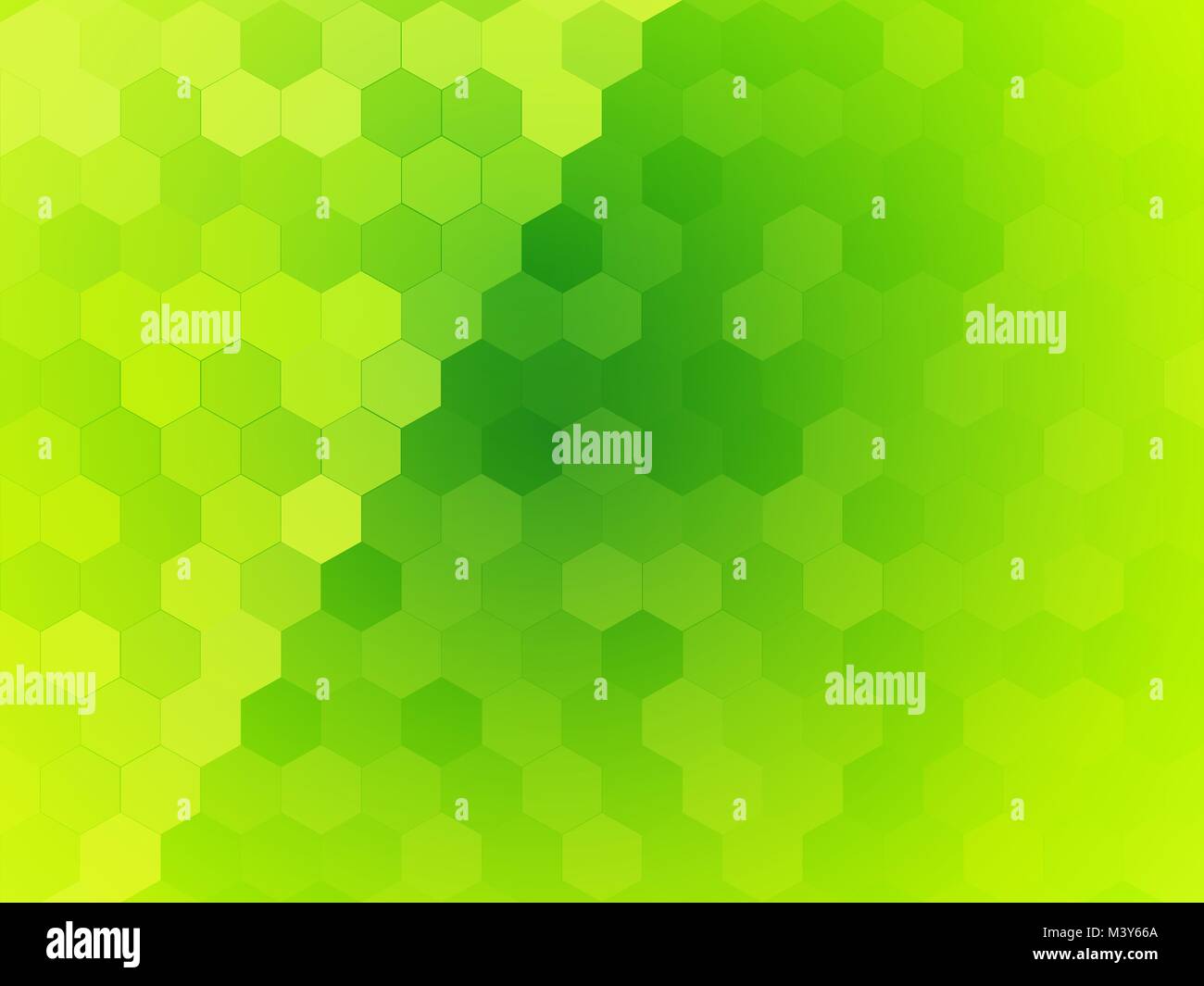Green hexagonal line background Stock Vector Images - Alamy