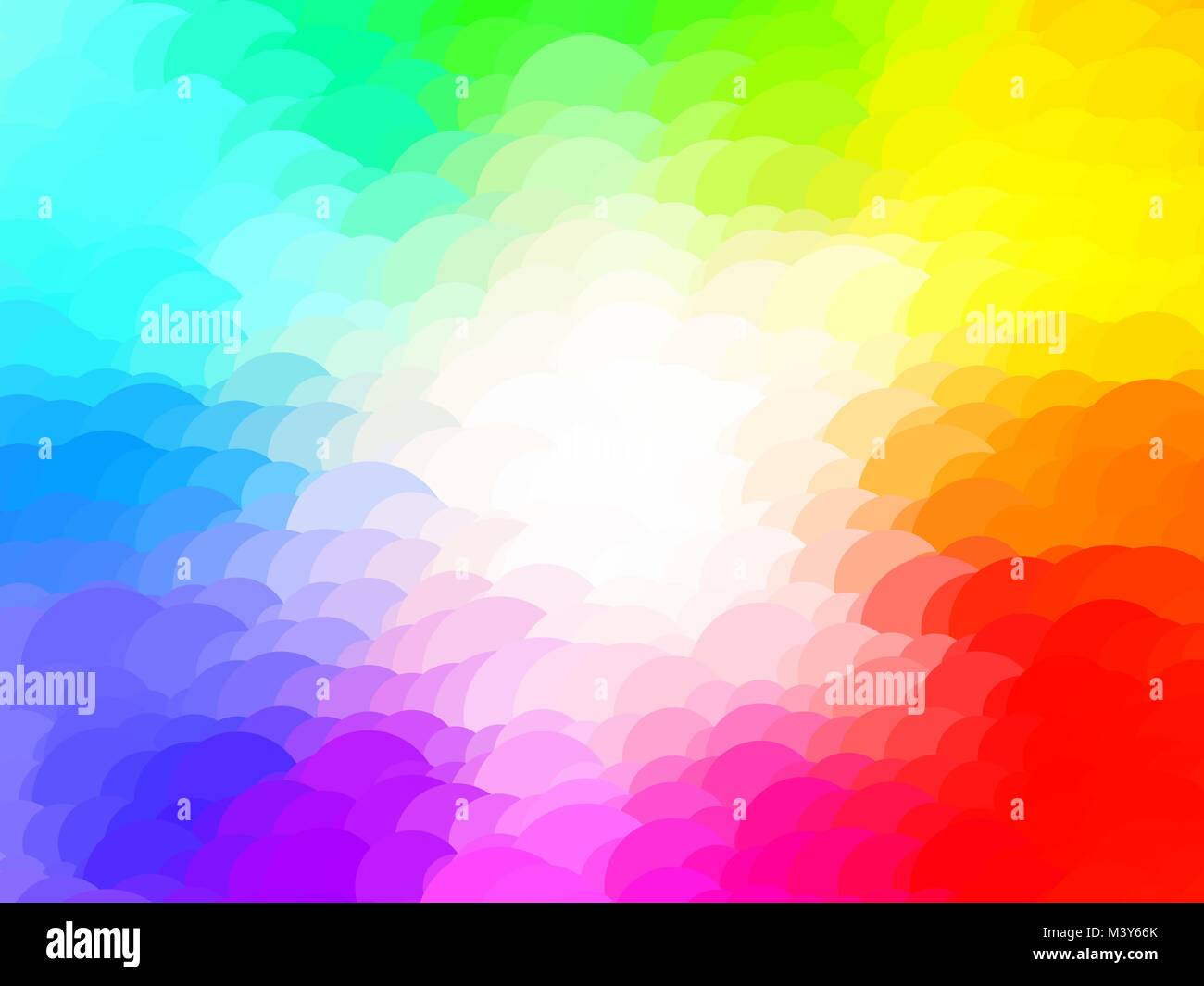 color rainbow circular pattern background Stock Vector Image & Art - Alamy