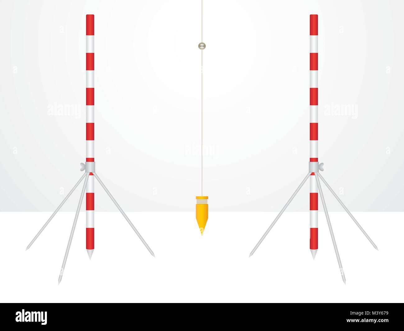 Geodetic pole hi-res stock photography and images - Alamy