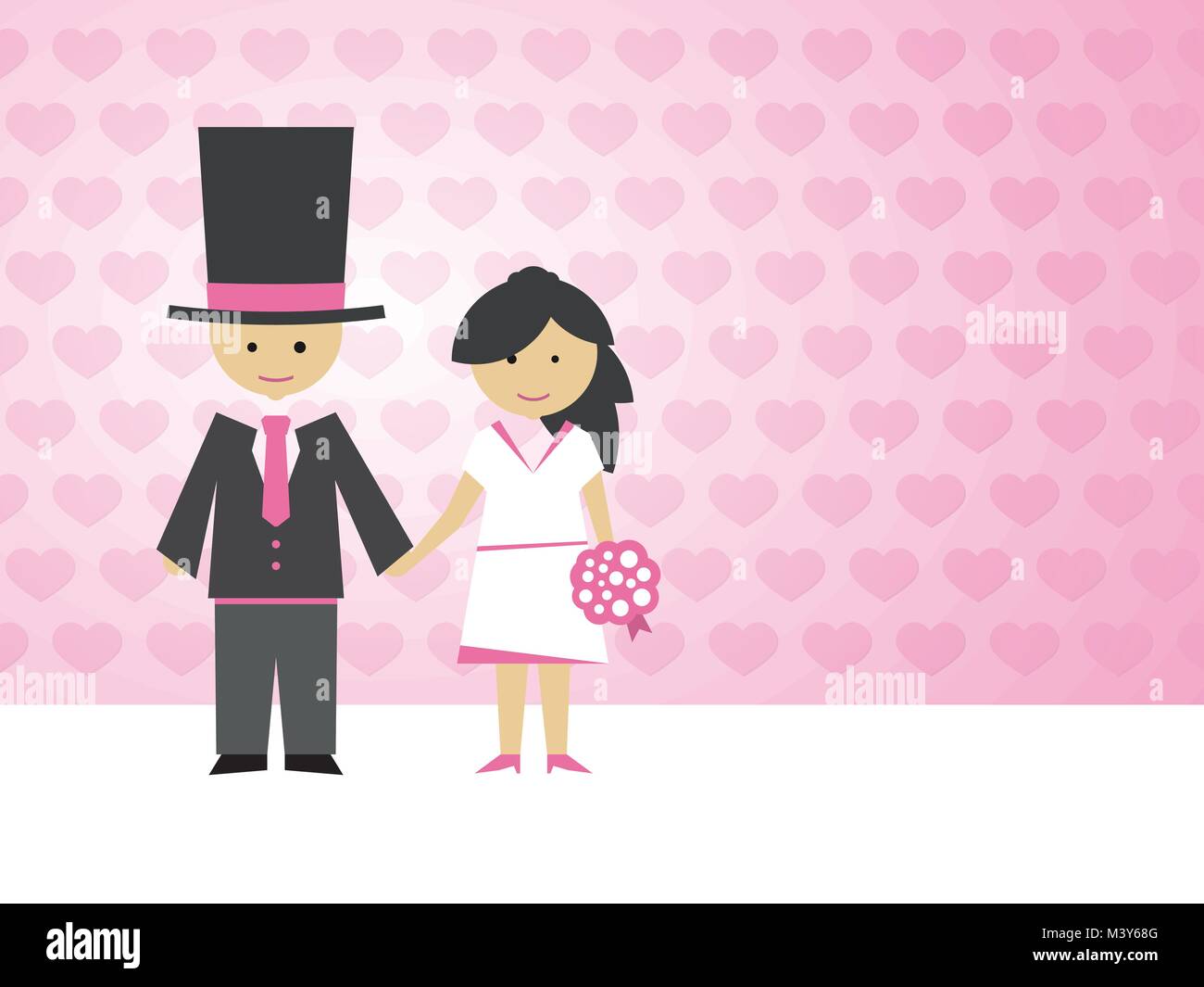 Beautiful bride groom on Stock Vector Images - Alamy