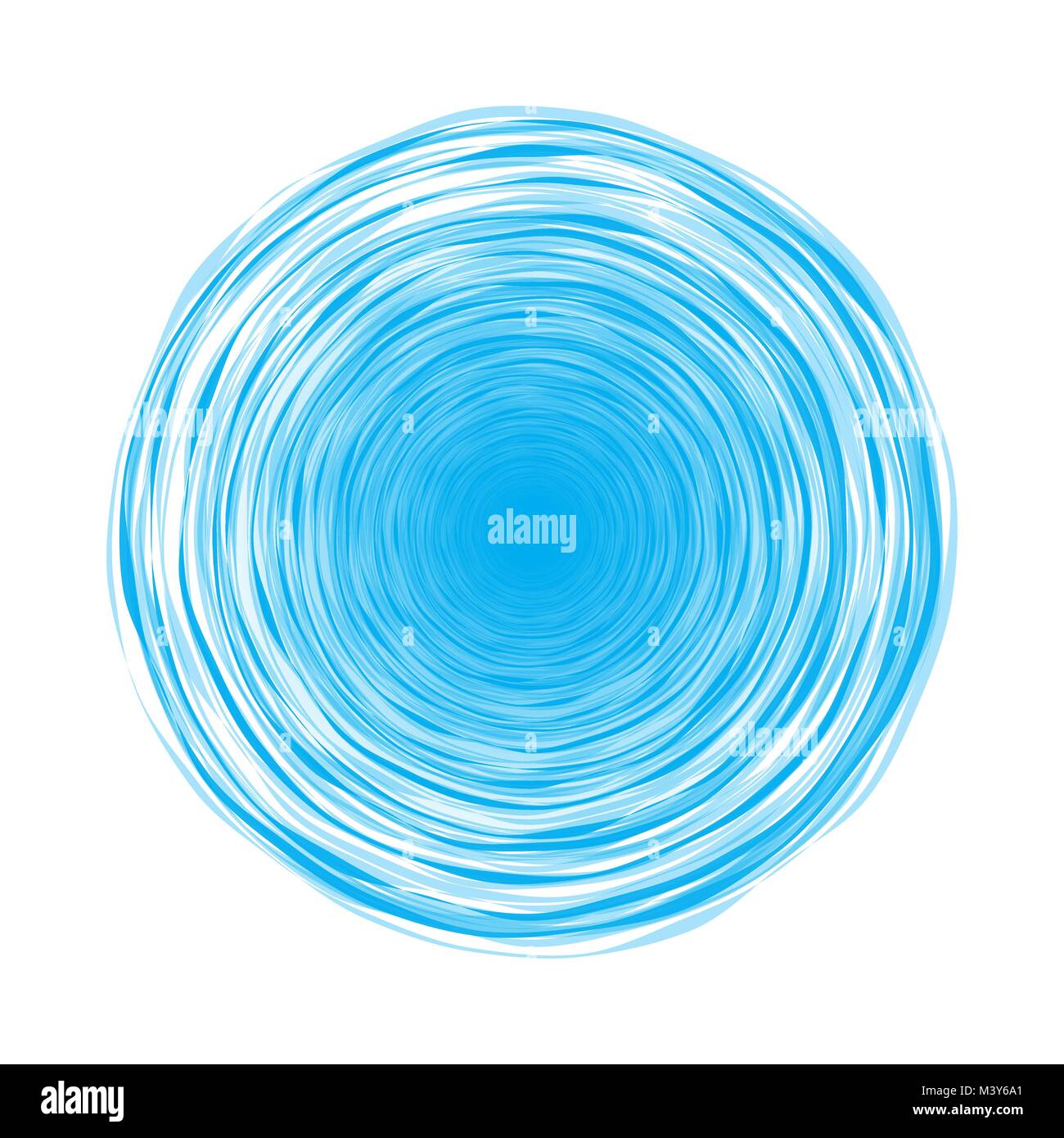 blue circle composed of thin lines Stock Vector Image & Art - Alamy