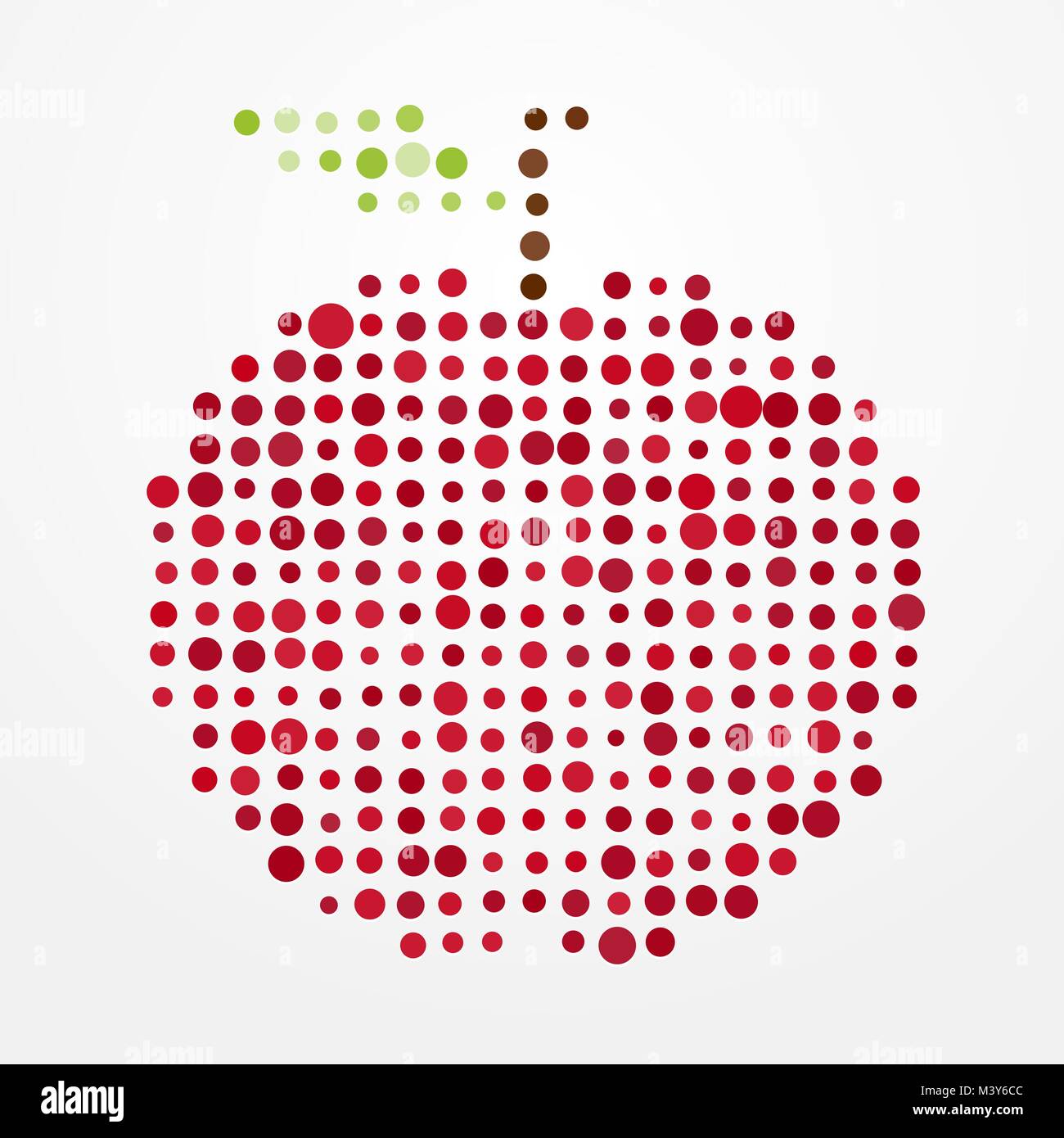 Dotted fruits Stock Vector Images - Alamy