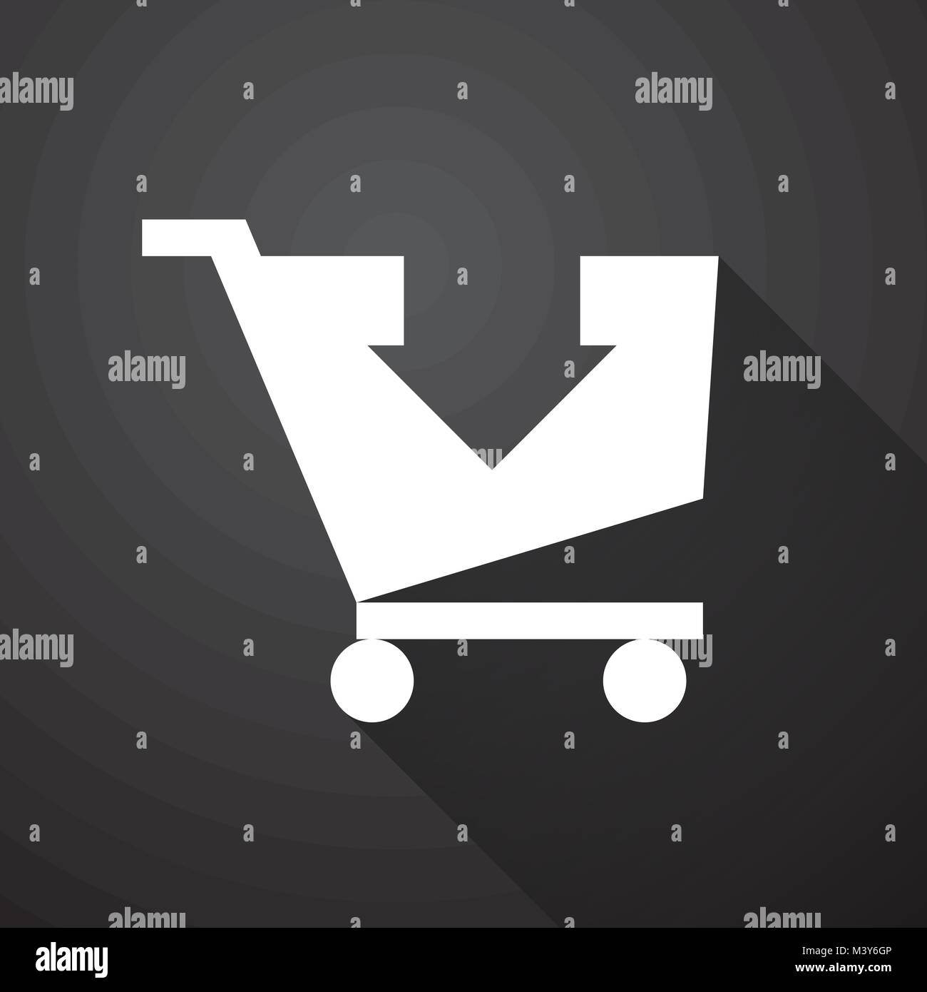 simple icons shopping cart Stock Vector Image & Art - Alamy