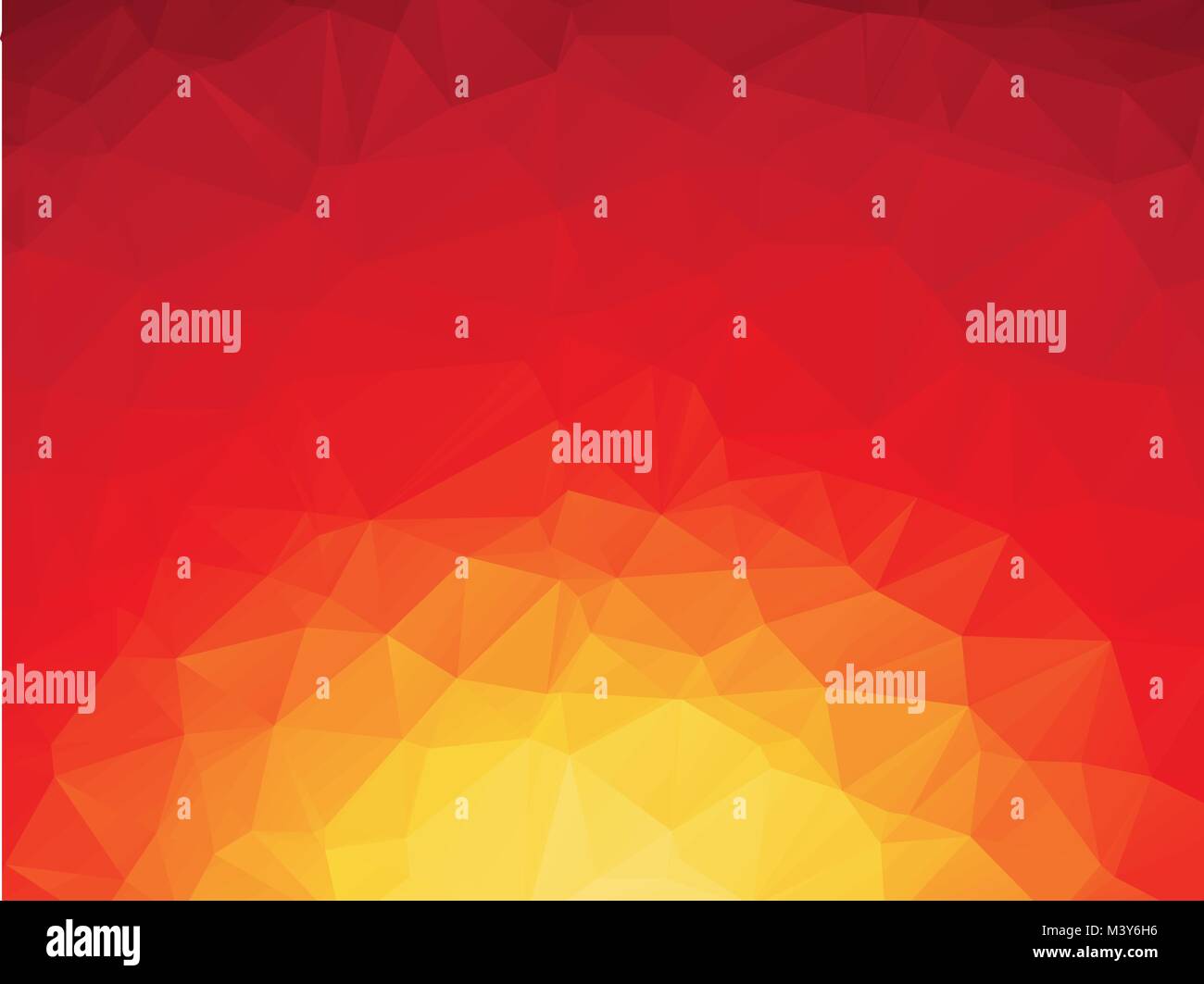 abstract triangular red orange yellow background with the sunset motif ...