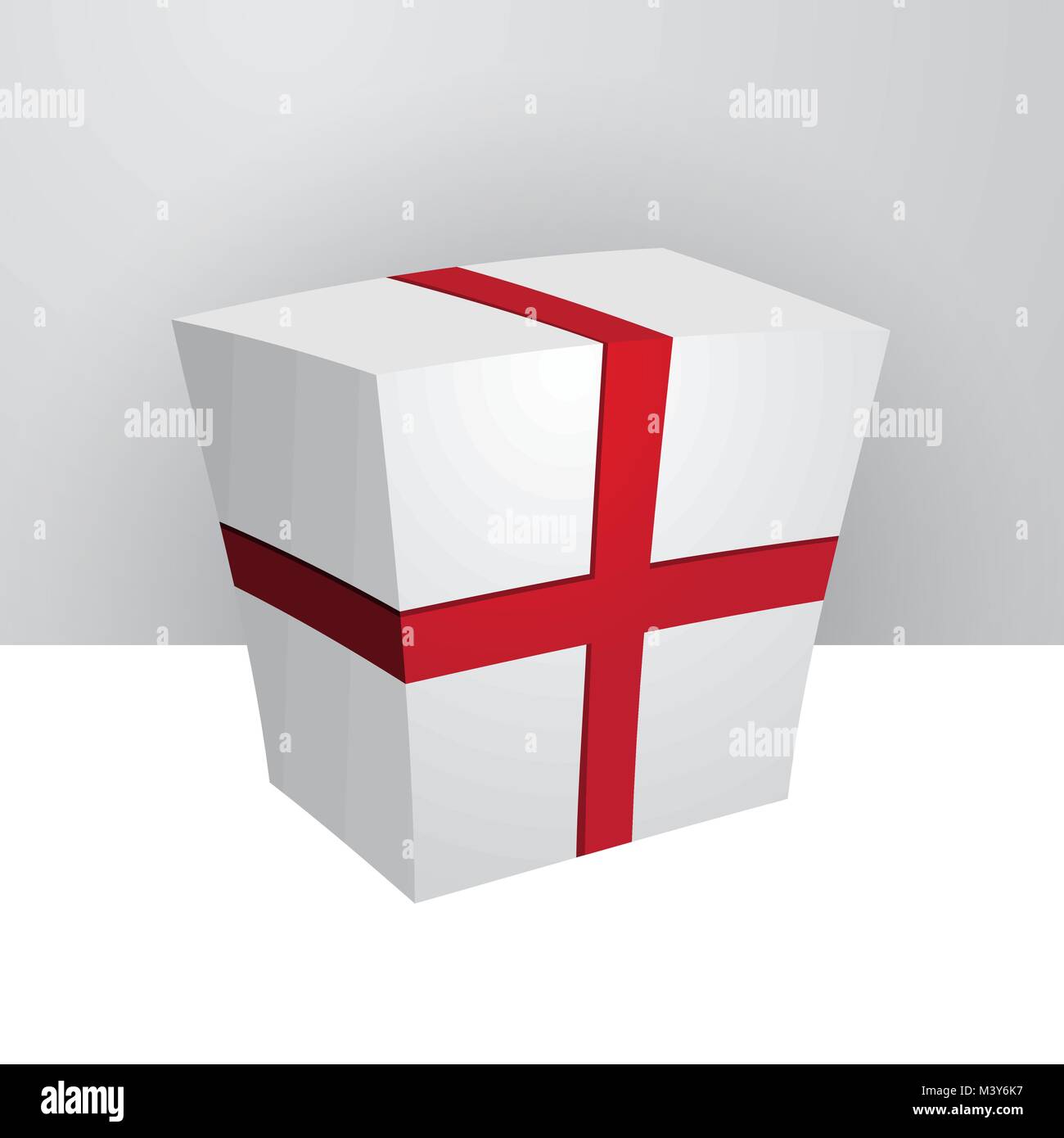 Gift box with red bow Stock Vector Image & Art - Alamy