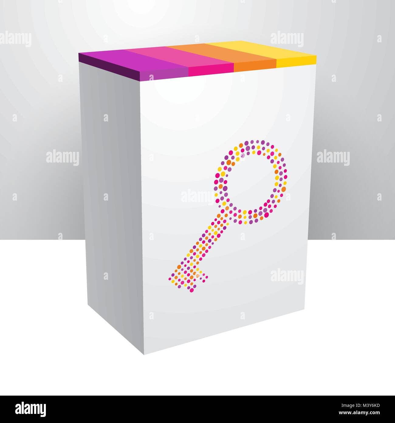 Box key Stock Vector Images - Alamy