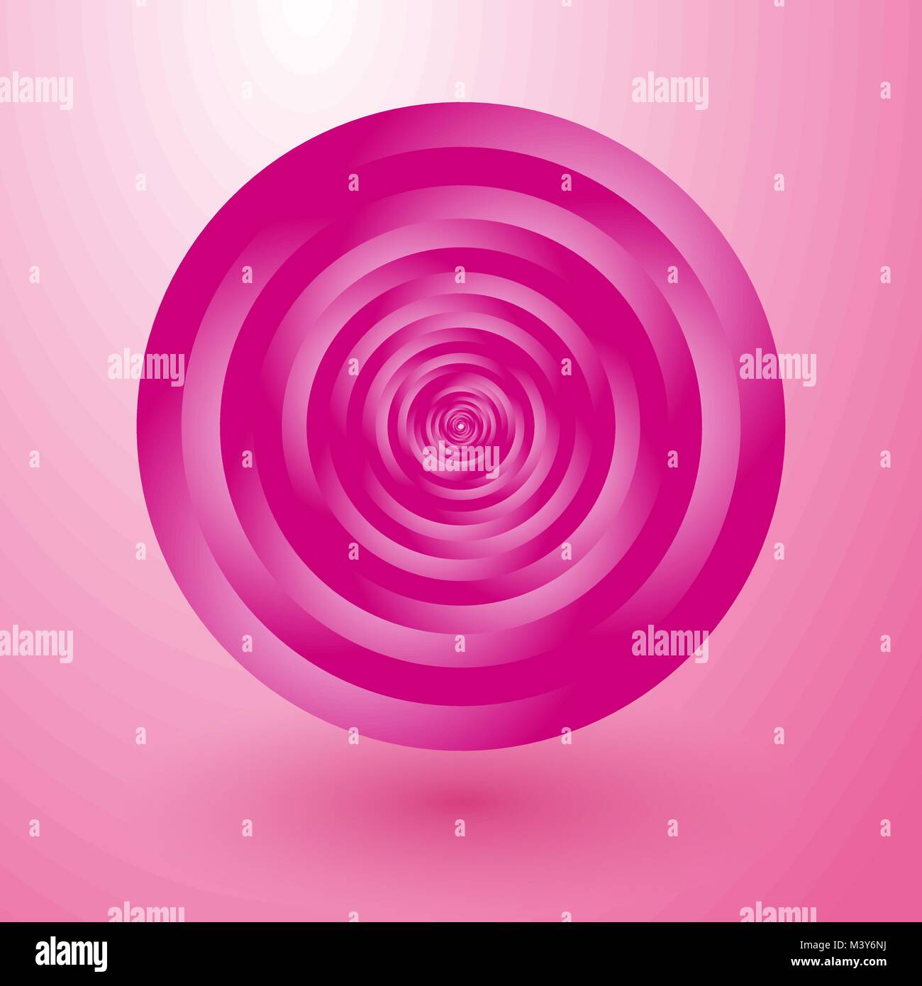 rotating pink circles Stock Vector Image & Art - Alamy