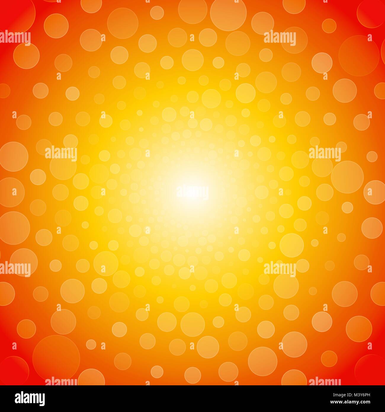 vibrant orange background from small circles Stock Vector Image & Art ...